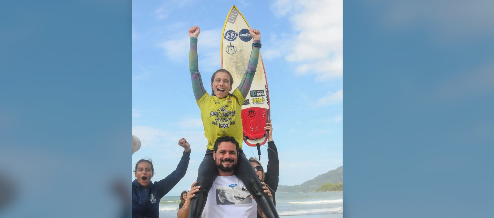 Ana Aguiar conquista o primeiro lugar no Campeonato de Surf Talentos ...